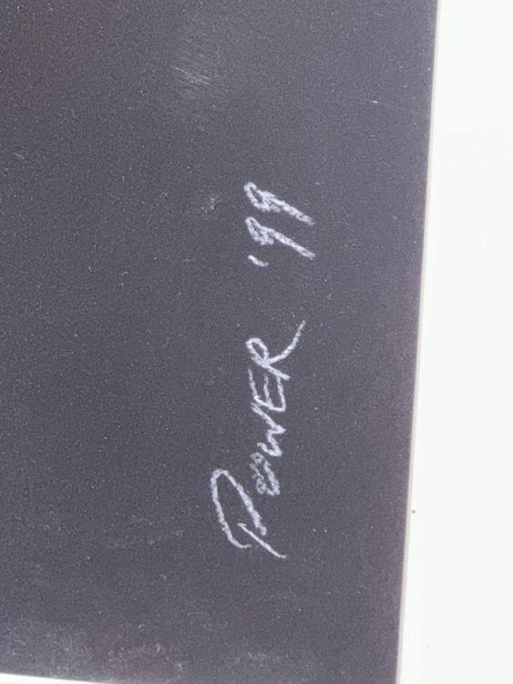 Série de 4 grands portraits signés Power 99 – 104,5 × 104,5 (Neu ...