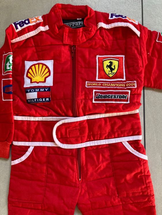 Ferrari baby kinder anzug overall 92/98 (Gebraucht) in Dettighofen für ...