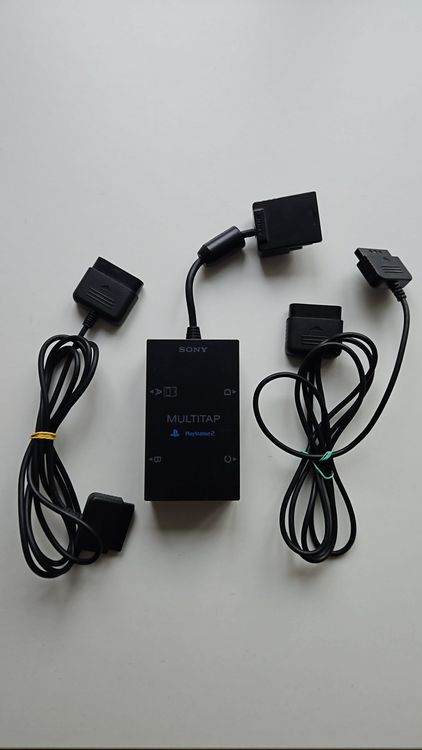Sony PS2 MultiTap / 4 Spieler Adapter inkl Kabel Zubehör: M (Gebraucht ...