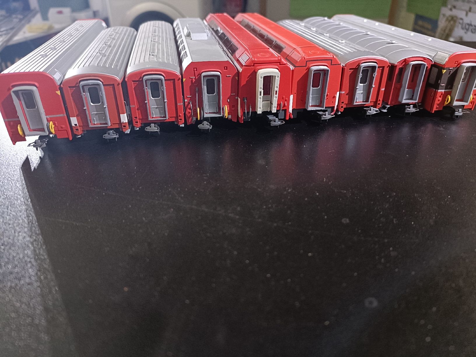 9 RhB, FO Wagen BEMO, D+R, STL Spur H0m (Gebraucht) in Mesocco für CHF ...
