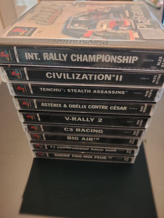 9x Jeux Playstation 1 (PSX) | Kaufen auf Ricardo