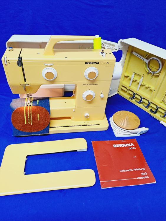 BERNINA NOVA 900 ELECTRONIC GARANTIE 3MT FRISCH REVIDIERT (Gebraucht ...