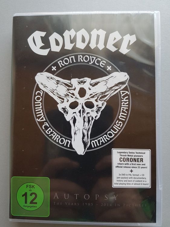 Coroner-Autopsy DVD/CD Box Set (Neu (gemäss Beschreibung)) in Rüthi ...