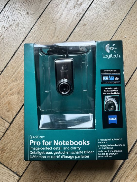Logitech QuickCam Pro for Notebooks - neu (Neu und originalverpackt) in ...