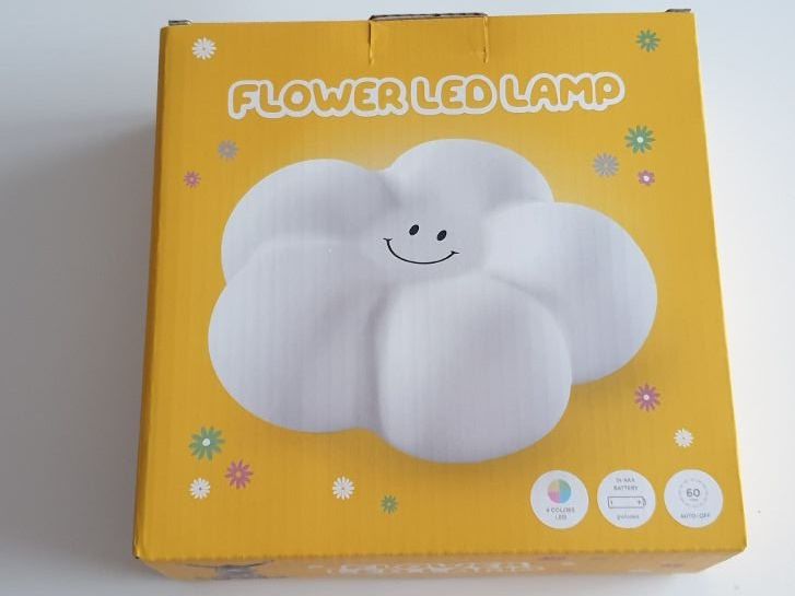 LED- Kinder Lampe Blume - leuchtet in 4 Farben - NEU (Neu und ...
