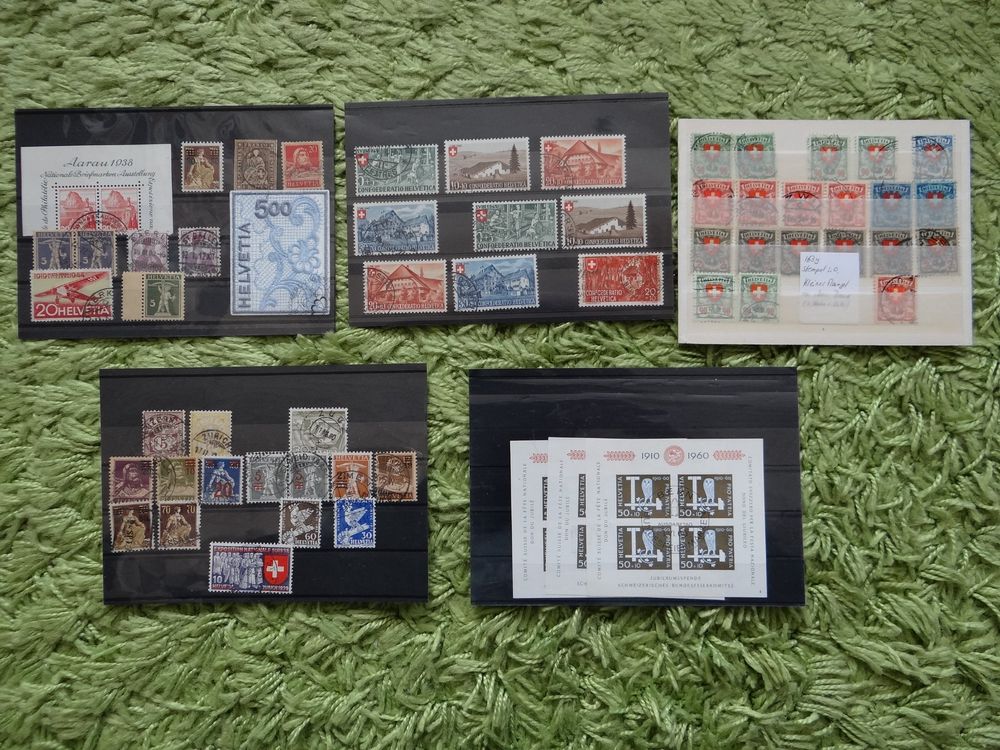 5 Steckkarten ab Strubel mit guten Werten ab CHF 1.-- (Gebraucht) in ...