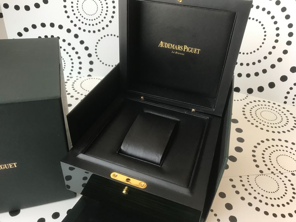 AUDEMARS PIGUET ORIGINAL - WATCH BOX ECRIN SCHACHTEL !!! | Kaufen auf ...