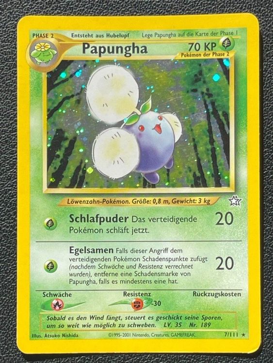 2000 Papungha 7/111 Neo Genesis Holo ab 1.- (Neu (gemäss Beschreibung)) in Uster für CHF 2 – mit ...