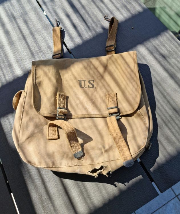 WW2 US Army musette | Kaufen auf Ricardo