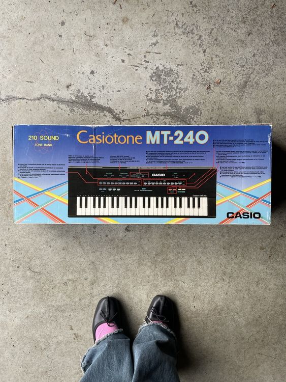 CasioTone MT-240 Piano (Gebraucht) in Zürich für CHF 35 – nur Abholung auf Ricardo kaufen