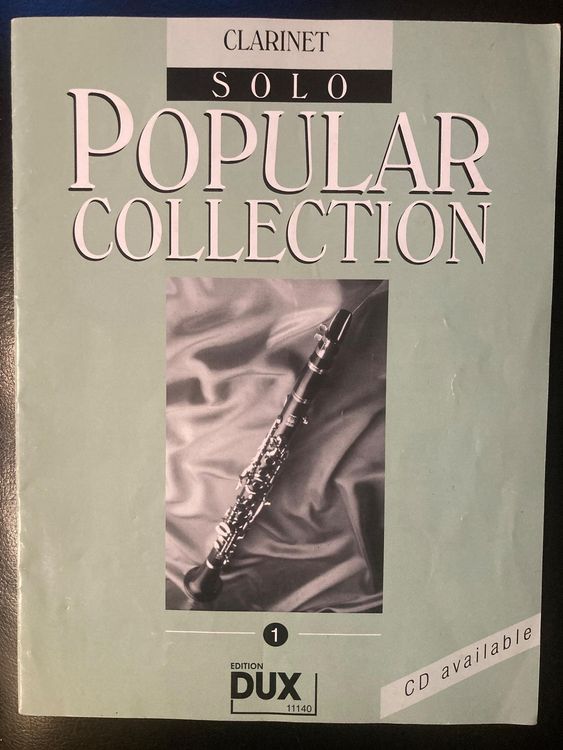 Klarinette Solo Popular Collection Notenheft Dux | Kaufen auf Ricardo