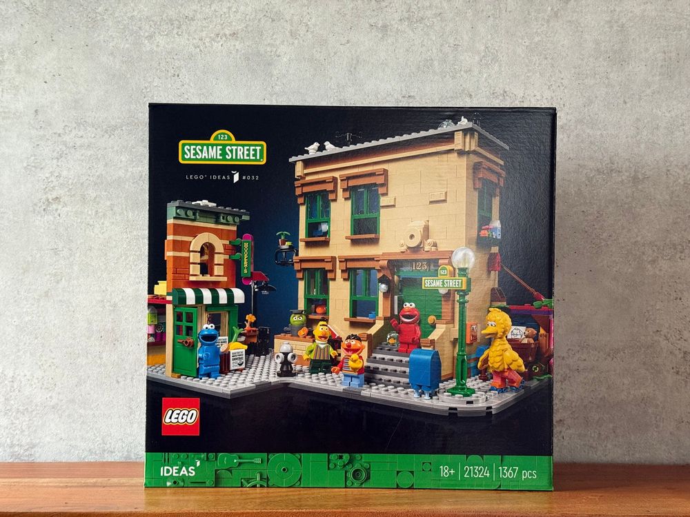 LEGO Ideas 123 Sesame Street (21324) (Neu und originalverpackt) in ...