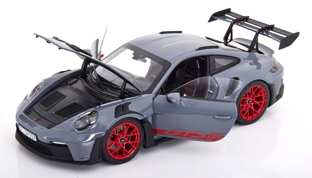 Porsche 911 GT3 RS 2022 Arctic grey & Pyro red / 1:18 (Neu und ...