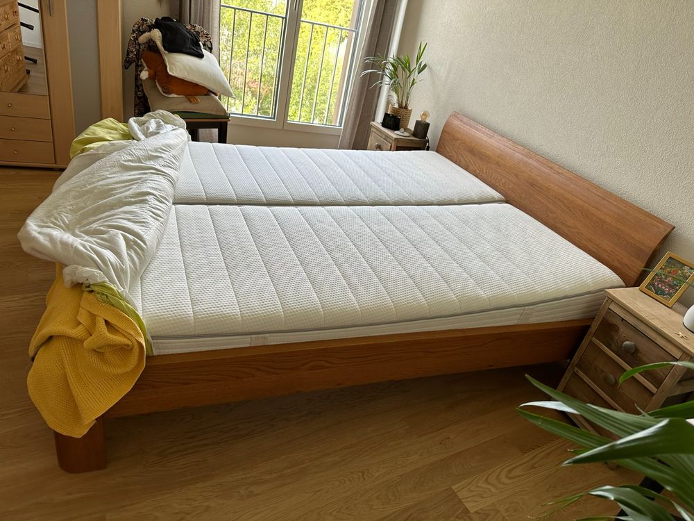 Erstaunlich Bett 2 Matratzen Fotos
