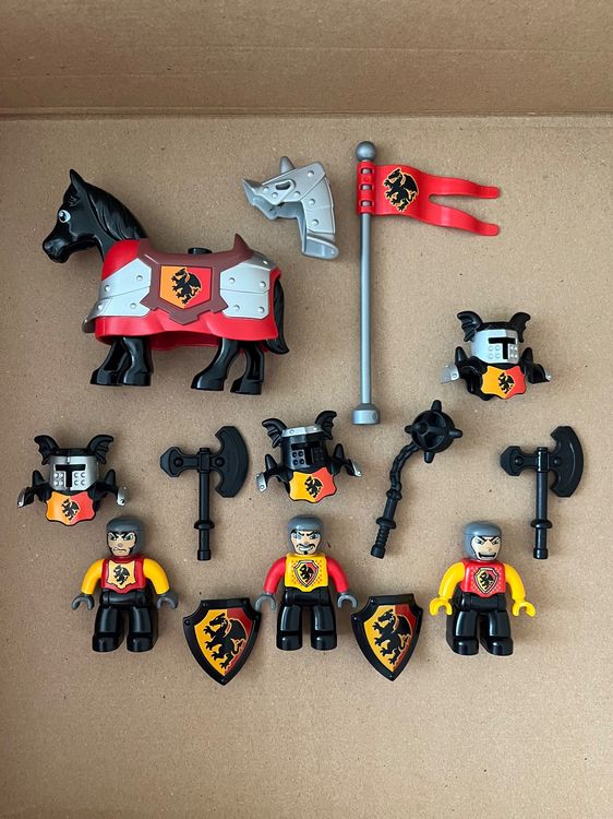 Lego Duplo Ritter mit Pferd zur Ritterburg (Gebraucht) in Ostermundigen ...