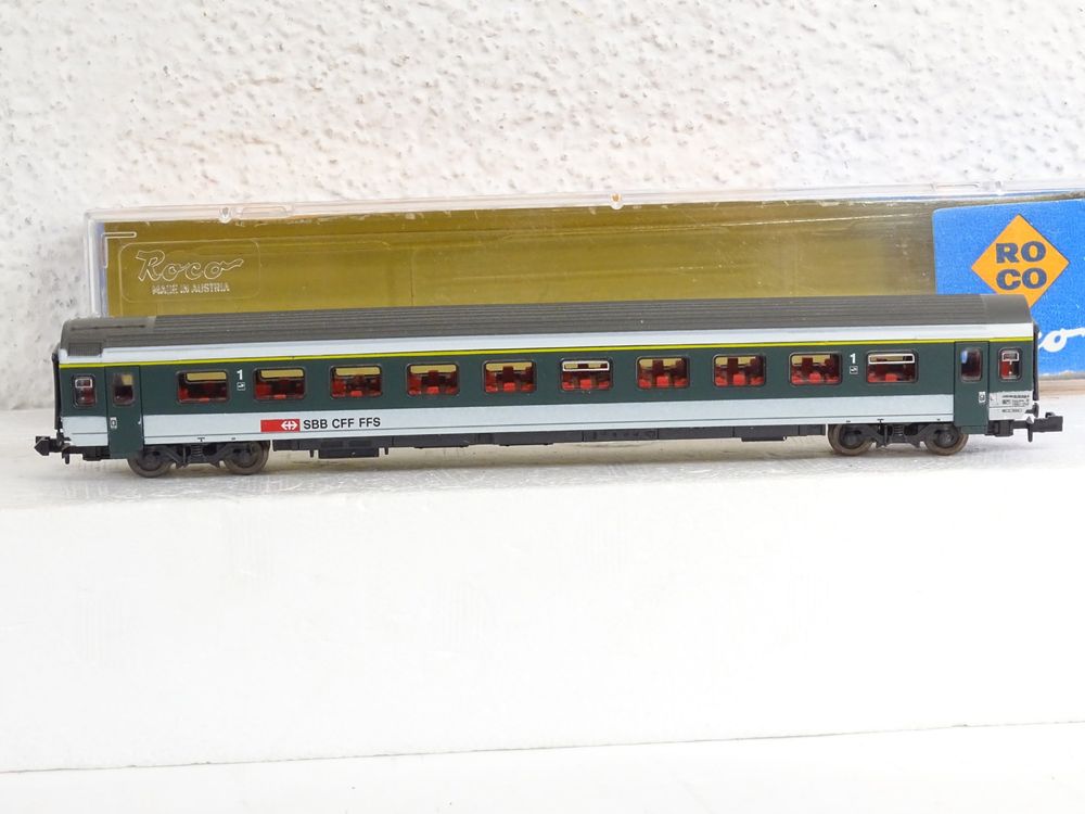 Roco 24274 Personenwagen SBB/CFF EWIV, 1.Kl. Spur N, OVP | Kaufen auf Ricardo