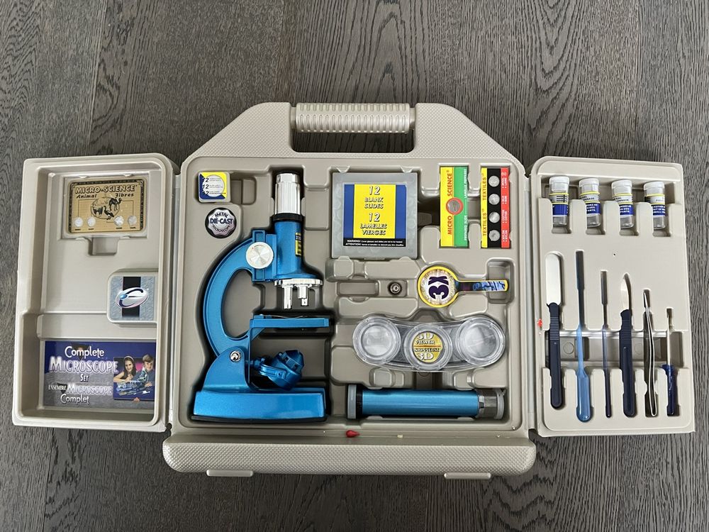 Micro Science Mikroskopset für junge Forscher | Kaufen auf Ricardo