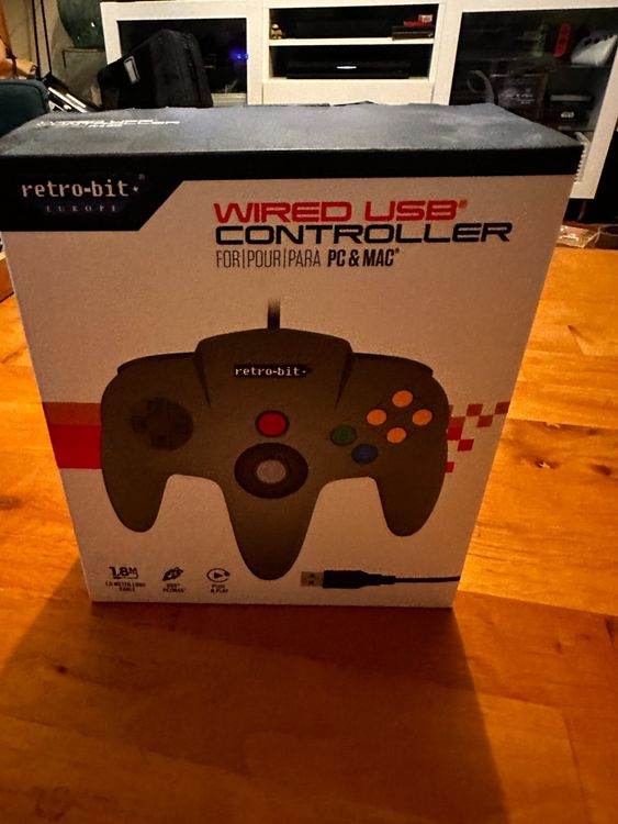 Manette N64 USB Retro Bit, neuf (Gebraucht) in Bellevue für CHF 20 ...