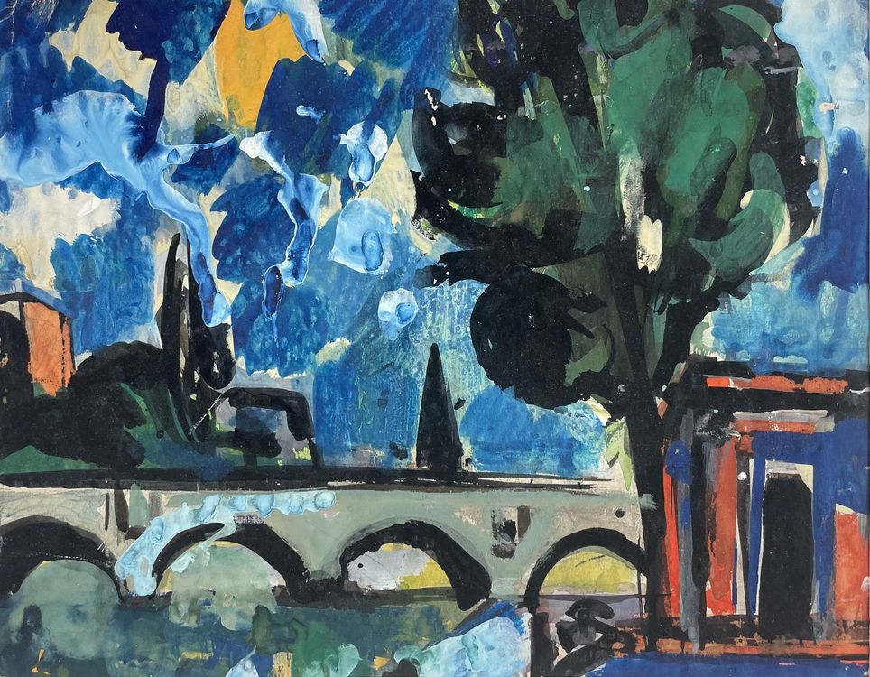 Carl Walter Liner (1914-1997) Gemälde (Gebraucht) in Root für CHF 445 – mit Lieferung auf ...