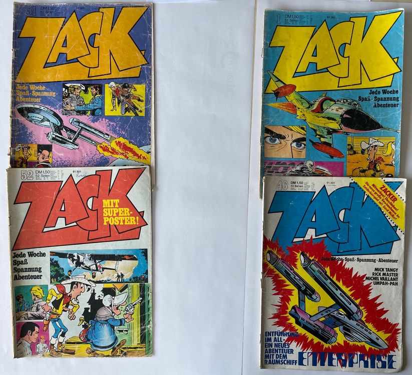 ZACK Comics (Gebraucht) in Fislisbach für CHF 8 – mit Lieferung auf ...