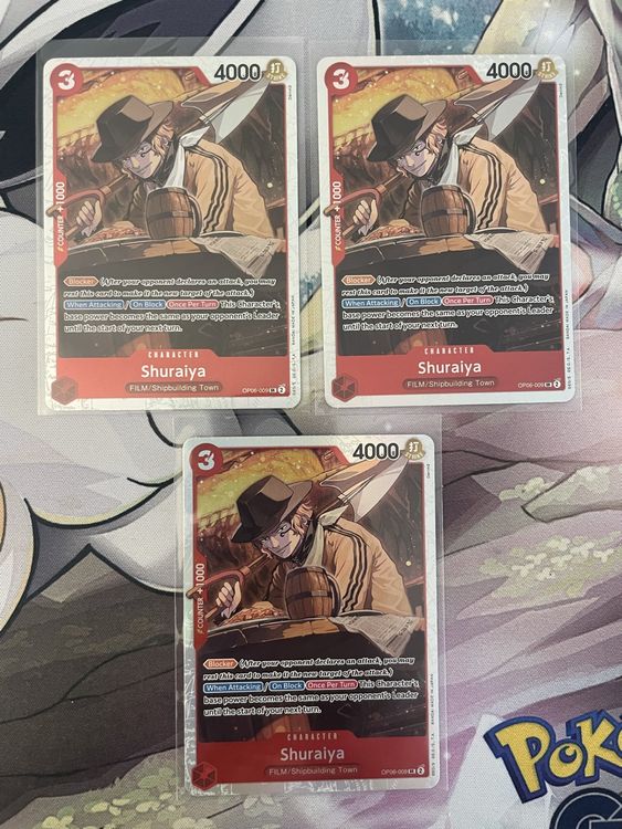 3x One Piece SR Shuraiya (EN) NM (Neu (gemäss Beschreibung)) in Bern ...