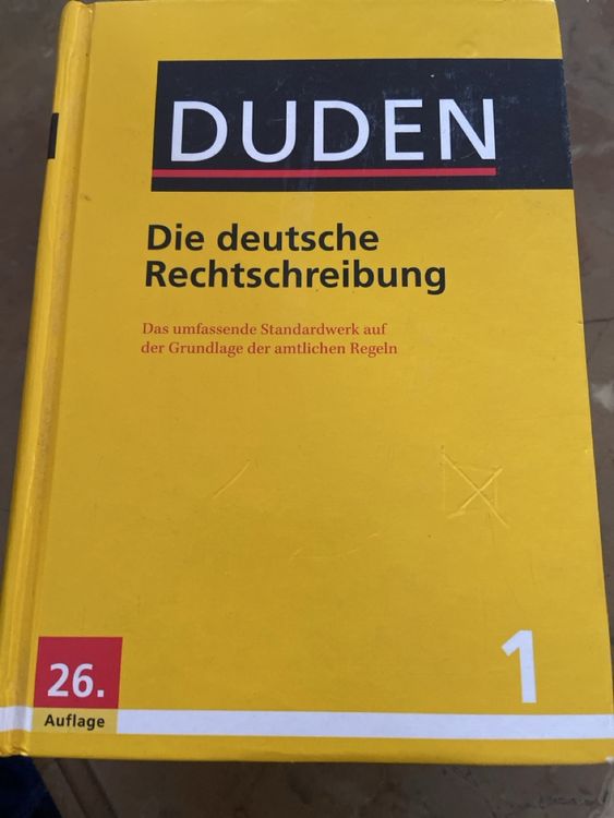 Duden (Gebraucht) in Rechthalten für CHF 3 – mit Lieferung auf Ricardo ...