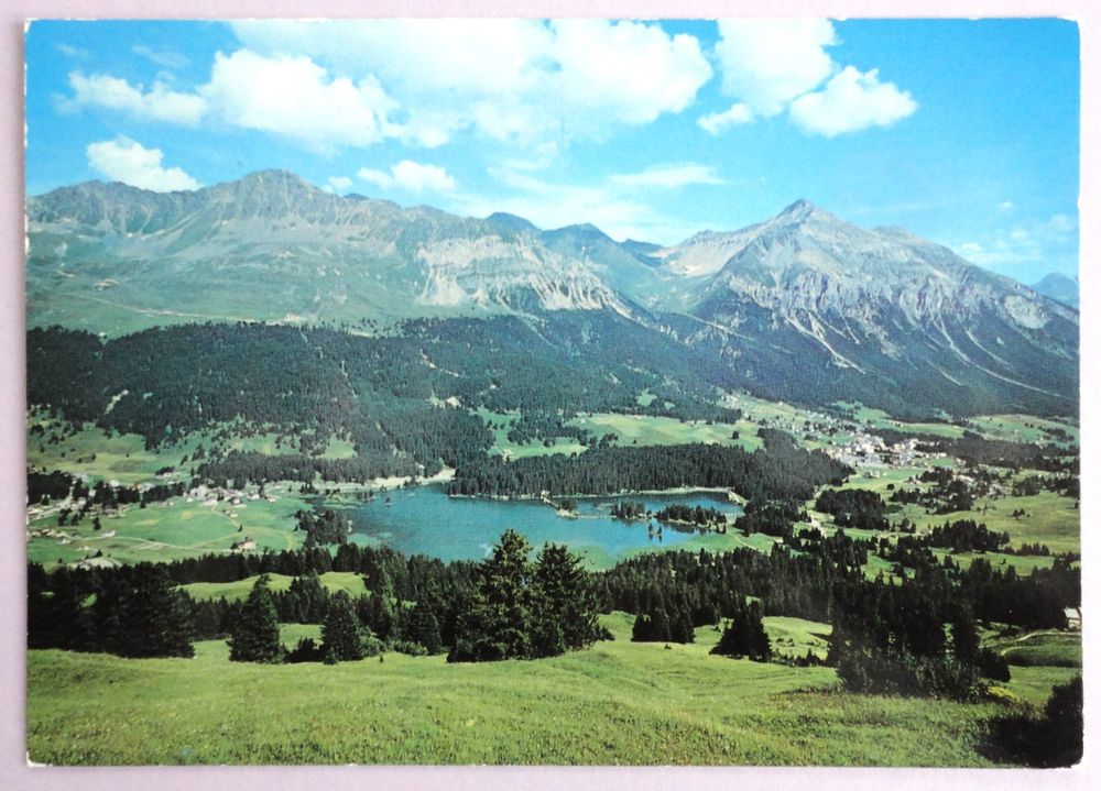 Valbella und Lenzerheide, 1500 m, mit See (Gebraucht) in Fétigny für CHF 1 – mit Lieferung auf ...