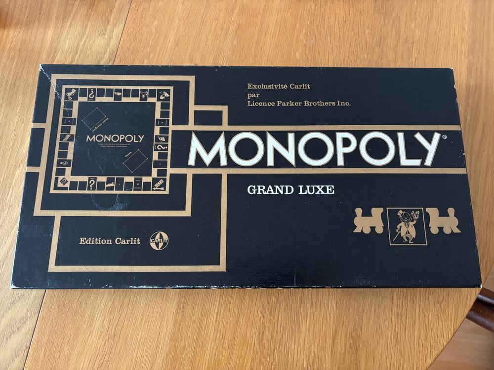 Monopoly Grand Luxe, Edition Carlit, Top Zustand! (Gebraucht) in ...