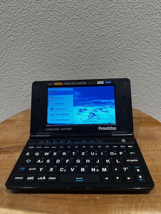 Franklin LLS7100 Language Master Übersetzer computer rare (Gebraucht ...