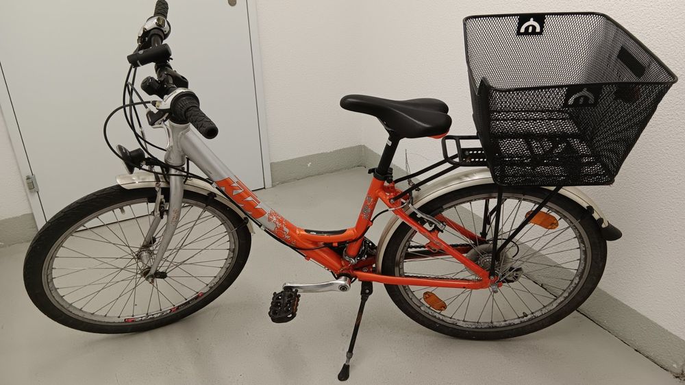 KTM Wild Cat - Fahrrad mit Korb 24 Zoll (Gebraucht) in für CHF 30 – nur ...