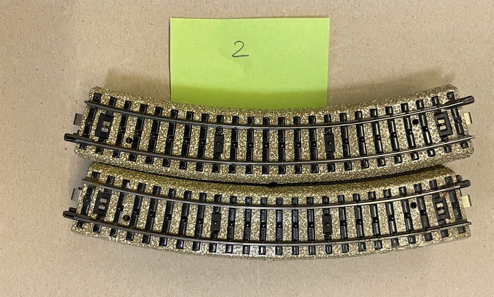 Märklin M-Gleis, gebogenes Gleis 5100, ohne OVP, 10 Stk. | Kaufen auf Ricardo