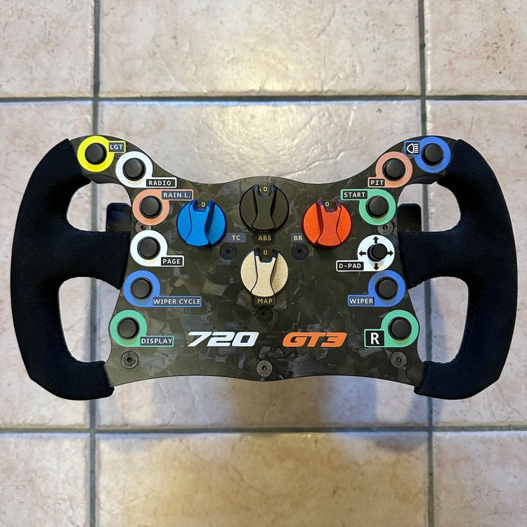 Simline 720S GT3 replica sim racing wheel | Kaufen auf Ricardo