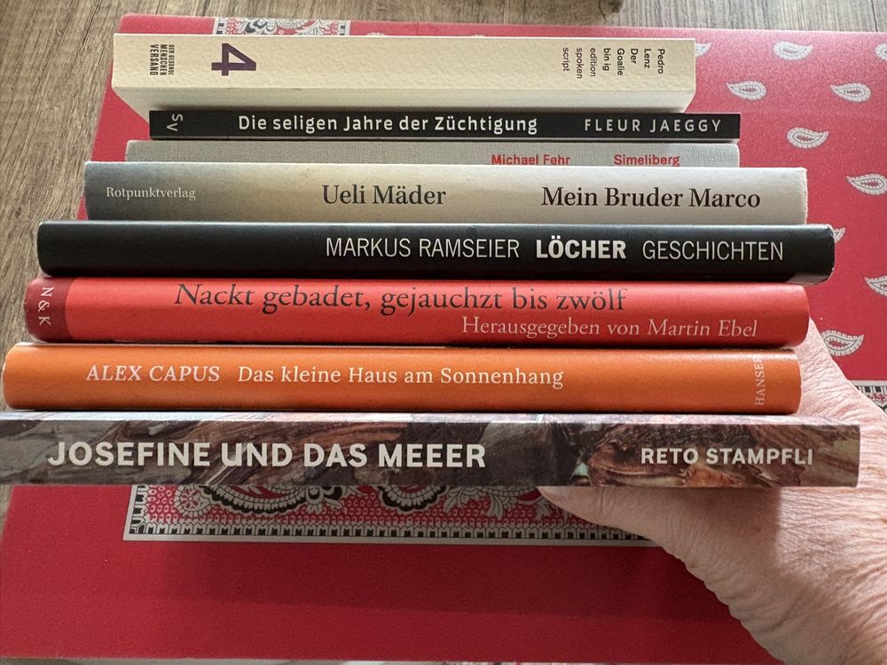 7 Bücher: Schweizer Autoren, Romane, Top Zustand! (Neu (gemäss ...