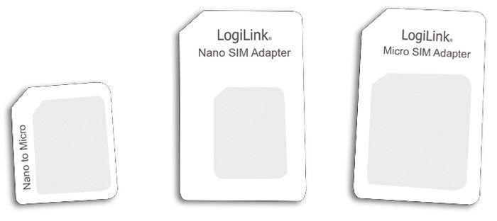 SIM-Karten-Adapter, Nano Micro Standard (Neu und originalverpackt) in ...