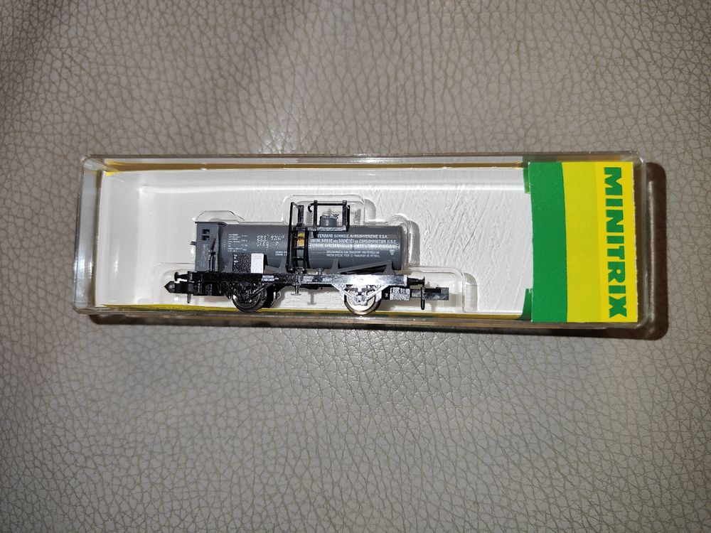Minixtrix Spur N 13291 Vitrinenzustand! Tankwagen (Q) (Gebraucht) in ...