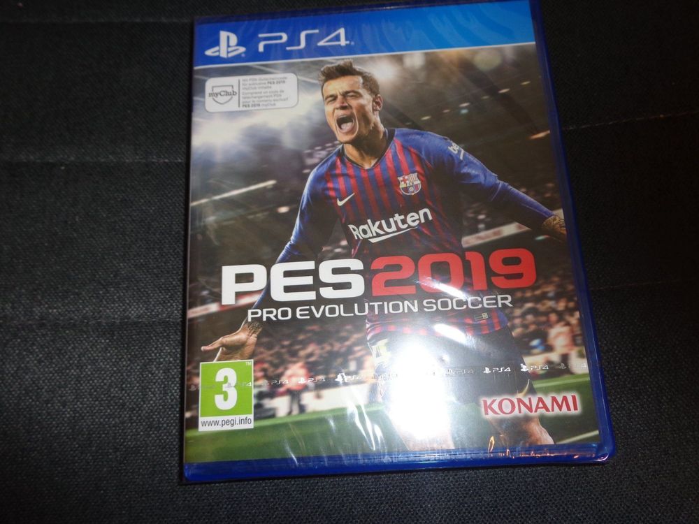 PES 2019 Pro Evolution Soccer PS4 NEUWARE (Neu und originalverpackt) in ...