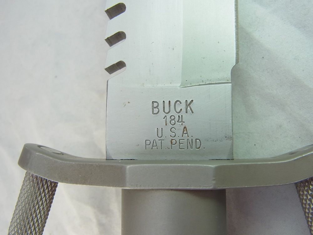 Buckmaster 184 Tactical Knife US Navy Seals Messer 1. Serie (Neu ...