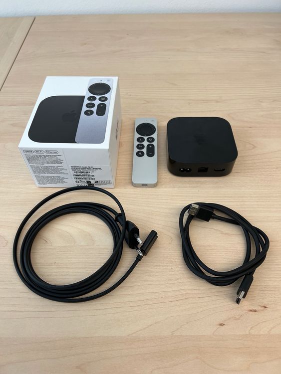 Apple TV 4K, 3rd gen., 128GB, Wifi + Ethernet, Model A2843 | Kaufen auf Ricardo