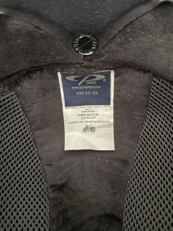 CP Skihelm mit Visier, Grösse 53-55, plus extra Visier (Gebraucht) in ...