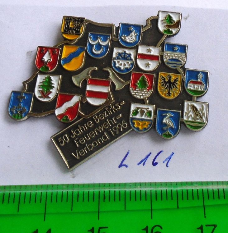 1 Pin 50 Jahre Bezirksfeuerwehr Verband (L161) | Kaufen auf Ricardo