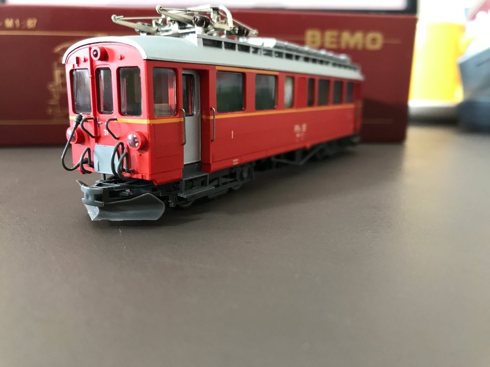 Bemo H0m Rhb Abe 4/4 Bernina Triebwagen Nr. 31 (Gebraucht) in Zuzwil SG ...