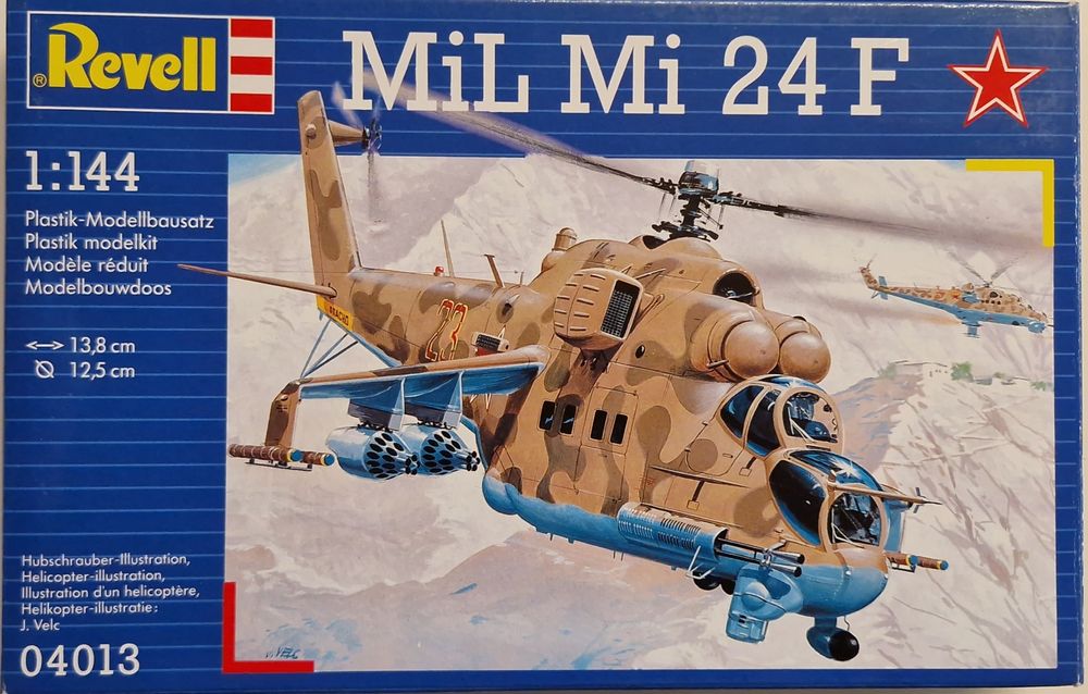 Revell Modellbausatz MiL Mi 24 F, 1:144 (Neu (gemäss Beschreibung)) in ...