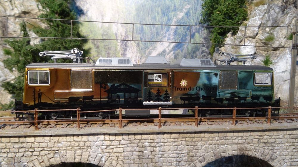 Bemo MOB GDe 4/4 6003, Train du Chocolat (Neu (gemäss Beschreibung)) in ...