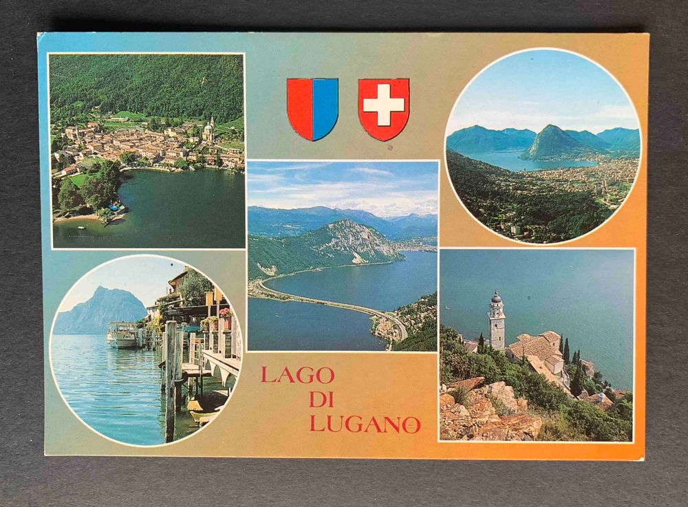 AK Lago di Lugano Mehrbild Karte (Gebraucht) in Goldau für CHF 2 – mit Lieferung auf Ricardo kaufen