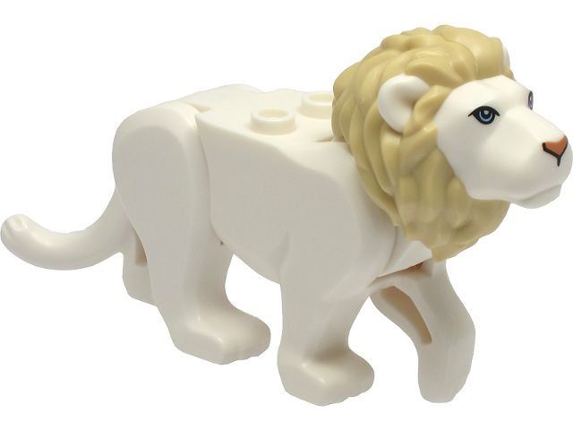 LEGO Löwe Lion Weiss unbespielt | Kaufen auf Ricardo
