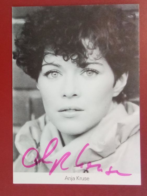 Anja Kruse Autogramm signiert Fotopostkarte 10x15cm (Gebraucht) in ...