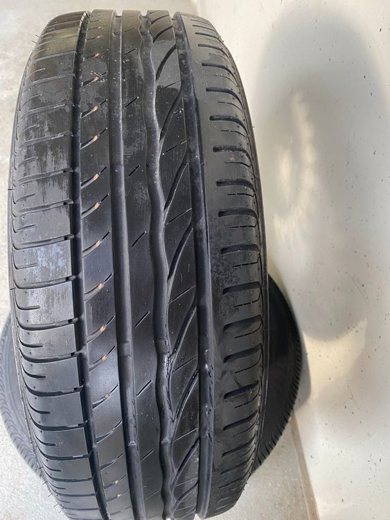 4 Autoräder (Felgen&Pneu) Sommer gebraucht Bridgestone Turan | Kaufen ...