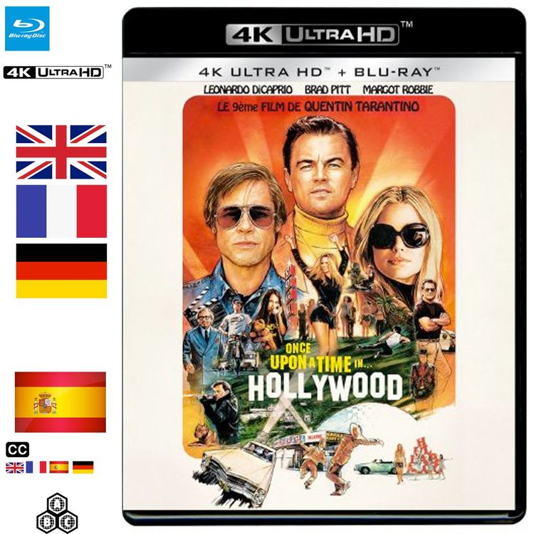 Once Upon a Time... in Hollywood (2019) - 4K UHD + BLU-RAY (Gebraucht ...