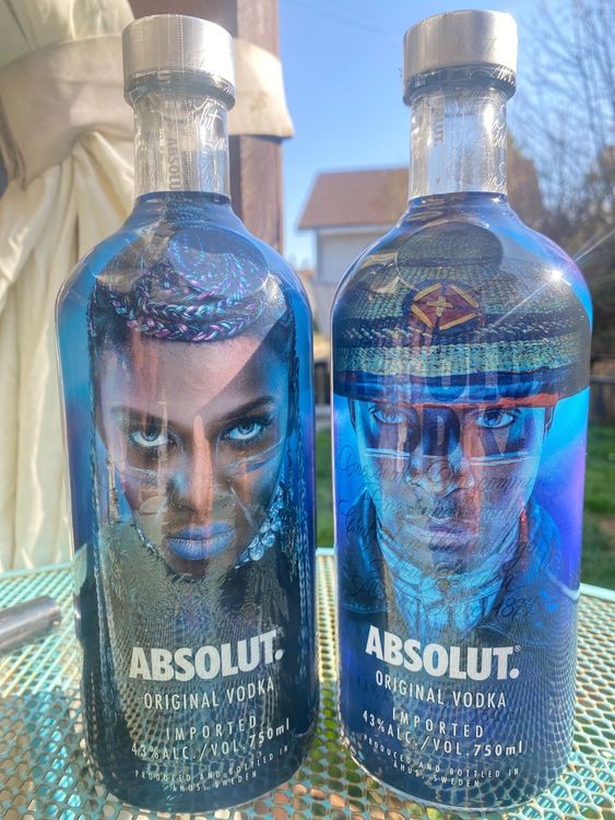 2 Flaschen Absolut Vodka "one source" | Acheter sur Ricardo