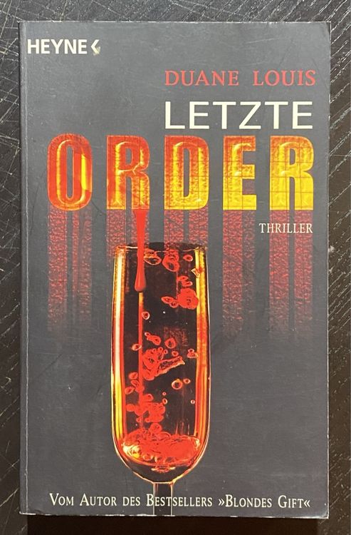 Thriller "Letzte Order" von Duane Louis (Gebraucht) in Zuerich für CHF ...